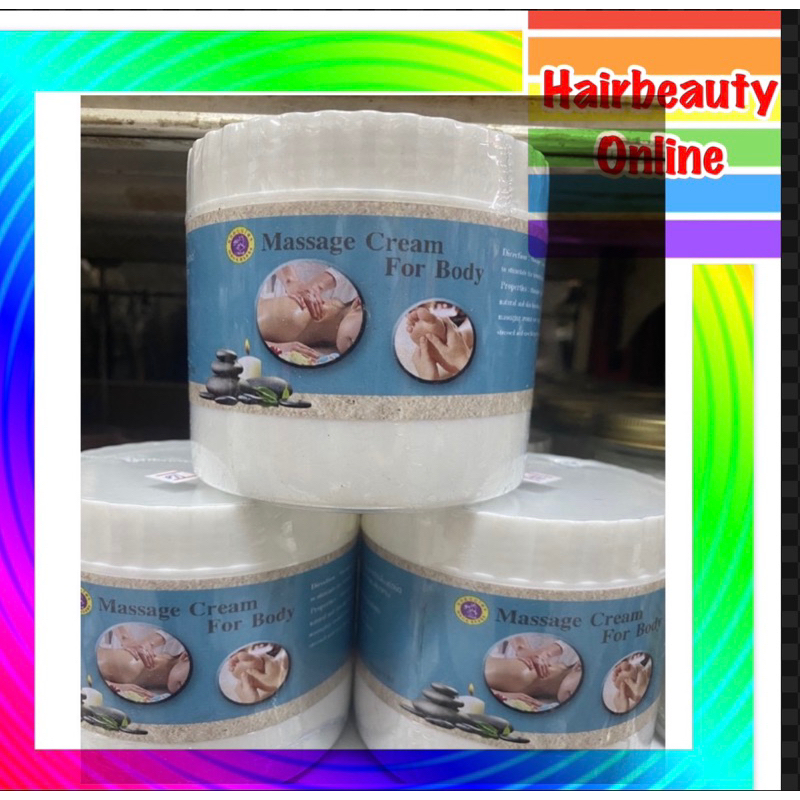 Body-Foot Massage Cream Cool Formula Thighs Abdomen Pearl Herbs. Mook ...