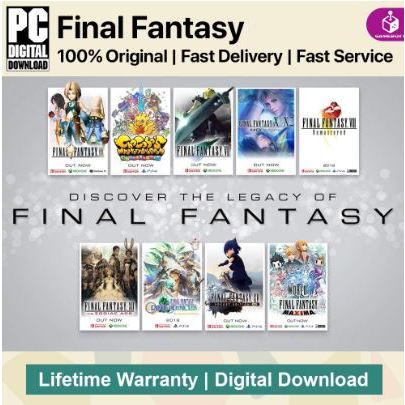 [PC] FINAL FANTASY COMPLETE COLLECTION 1992-2022 [DIGITAL DOWNLOAD ...