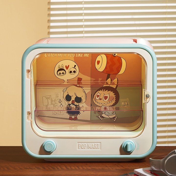 Pop Mart Labubu Display Cabinet THE MONSTERS Catch Me lf You Like ...