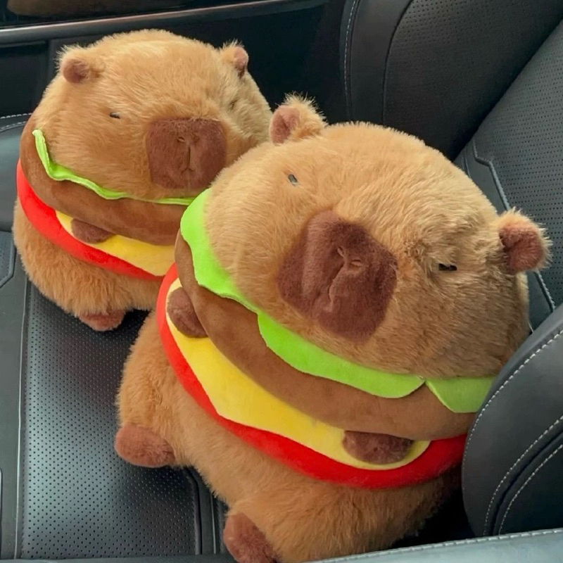 Pp Doll Capybara Capibara Hamburger Very Cute Nordic style Gift 23145 ...