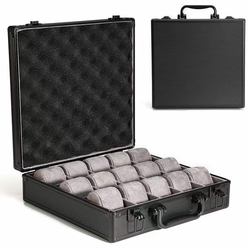 **15 Watch Boxes (Aluminum Frame) Box Display Case | Shopee Singapore