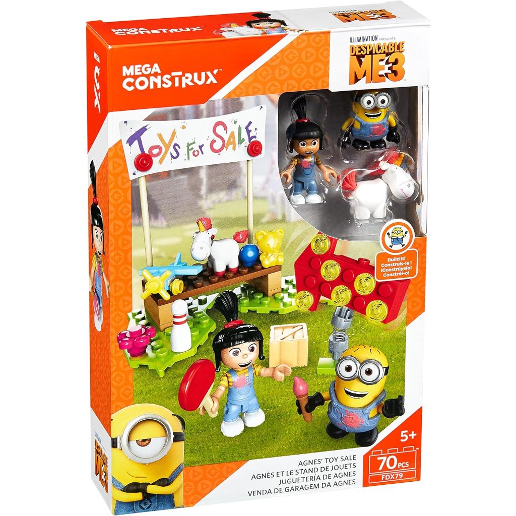 Mega Construx Despicable Me Agnes' Toy Set Minion | Shopee Singapore