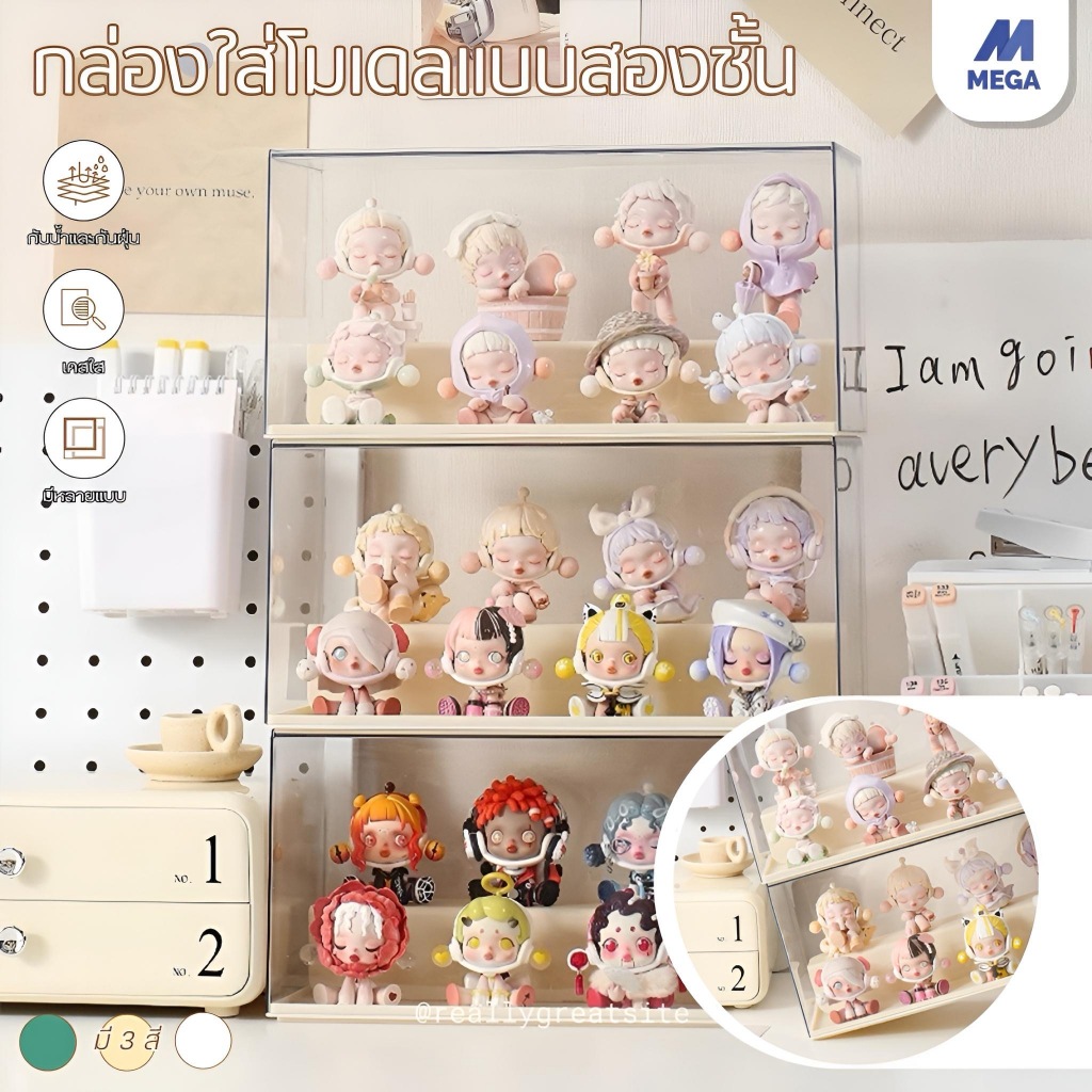 Model Rack Figure Box Display Cabinet Doll Acrylic Of Labubu Cover ...
