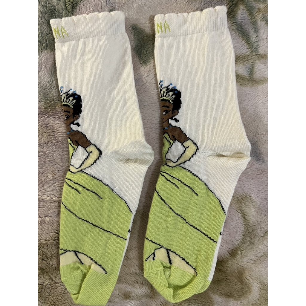 Authentic Disney Ankle Socks (Tiana From Frog Prince) | Shopee Singapore