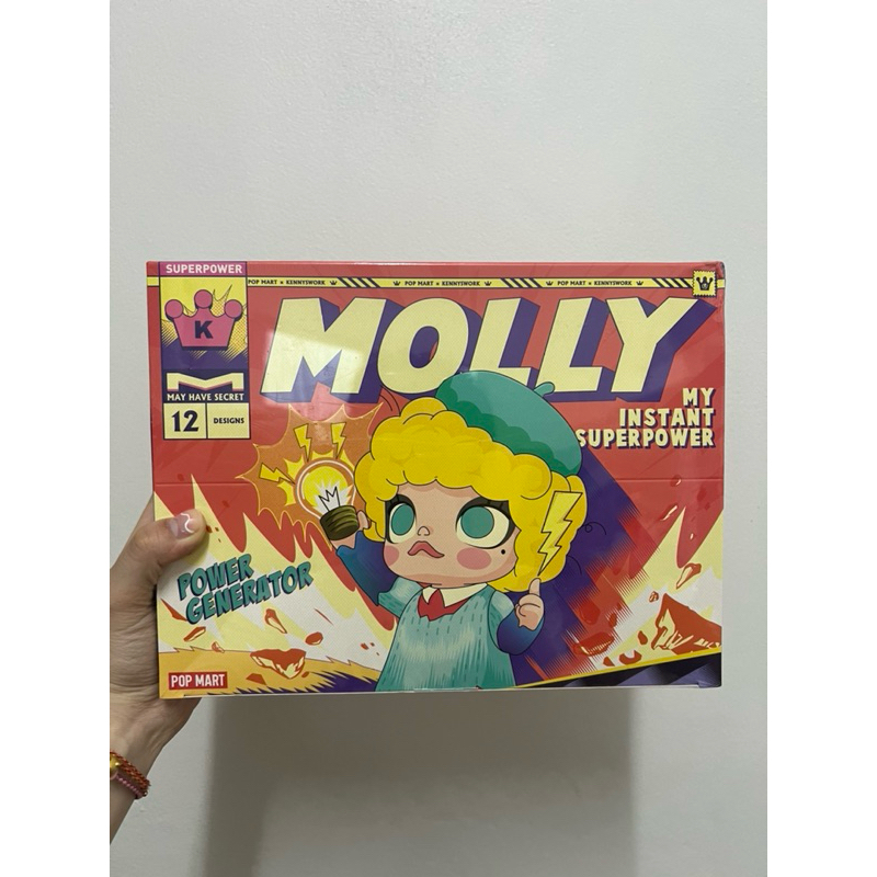 POPMART MOLLY My Instant Superpower Series Figures (Box Lift) | Shopee ...