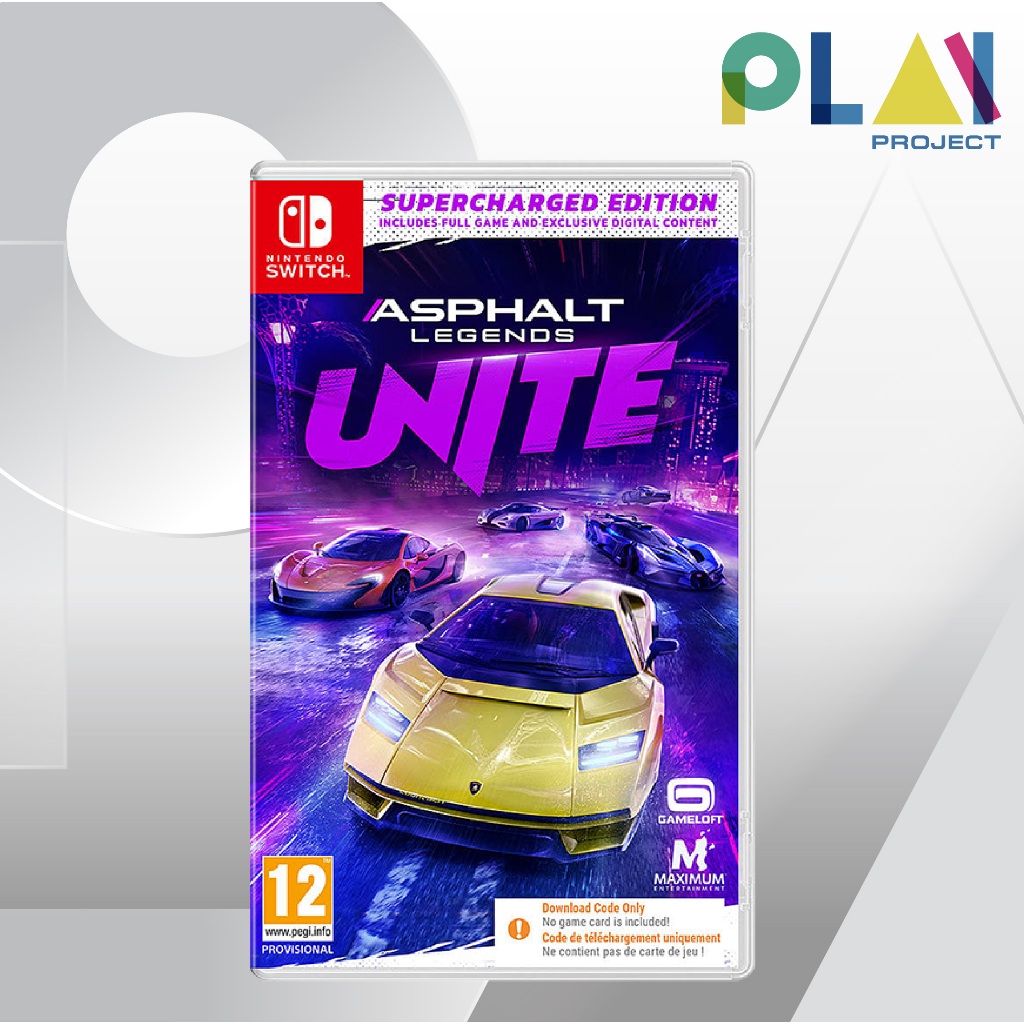 Nintendo switch: Asphalt Legends Unite [1 Hand] [Nintendo switch Game ...