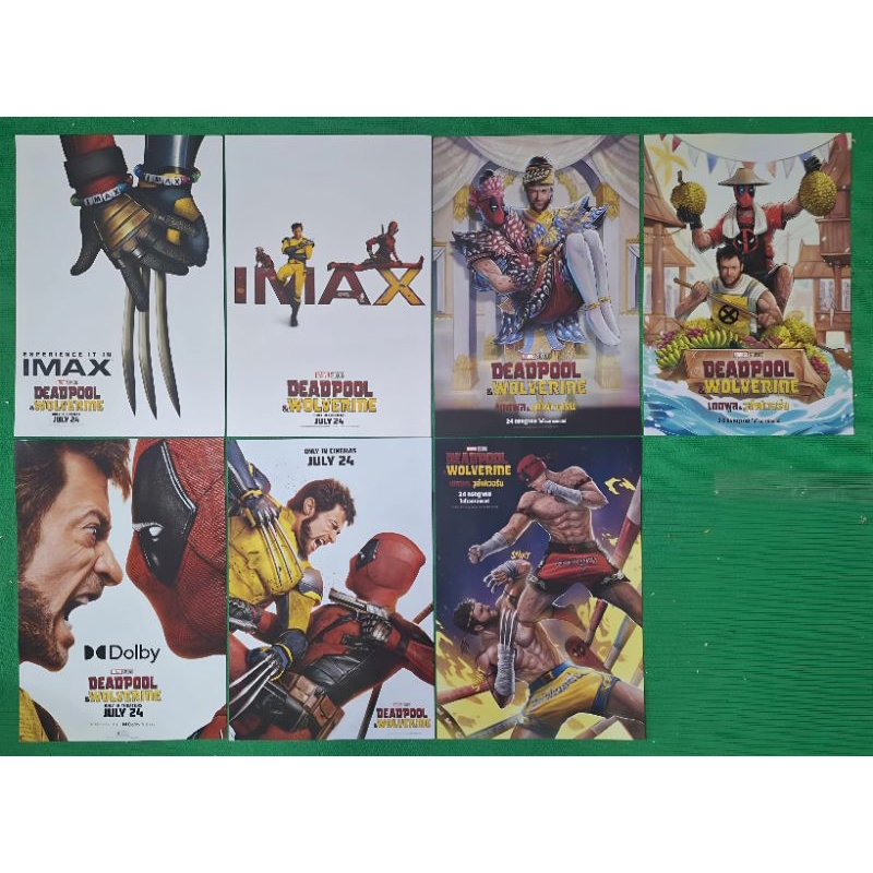 IMAX Poster Deadpool & Wolverine 2024 Genuine License From Major ...