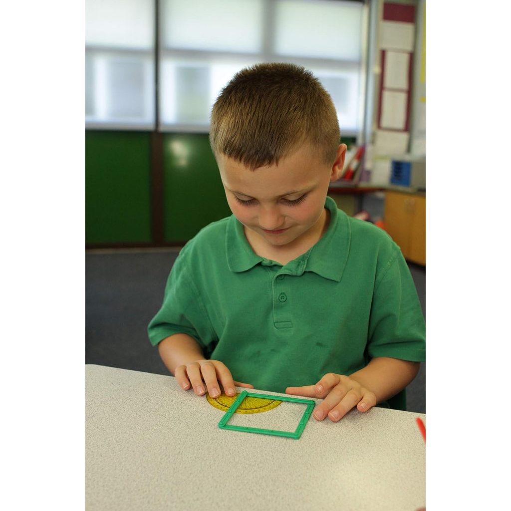 Geometric Trick Angle Measurement Device And Protractor Brand didax usa ...