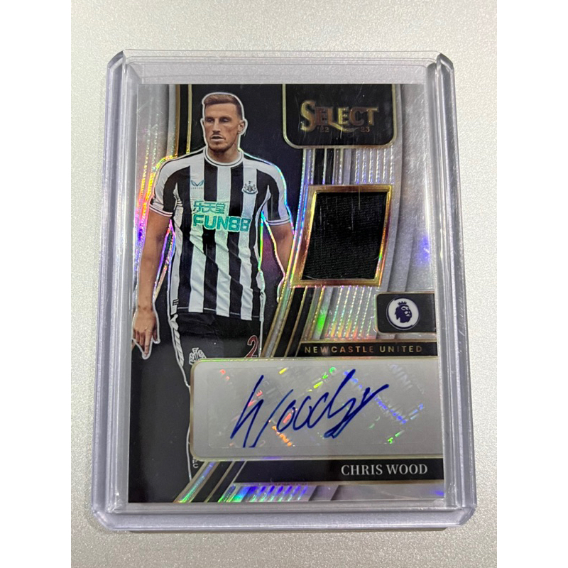 Match Worn And Signature Chris Wood Autographed Memorabilia Cloth ...