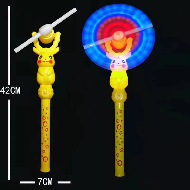 Light Tech Flashing Stick Cartoon Pikachu Mickey Mouse Windmill Square ...
