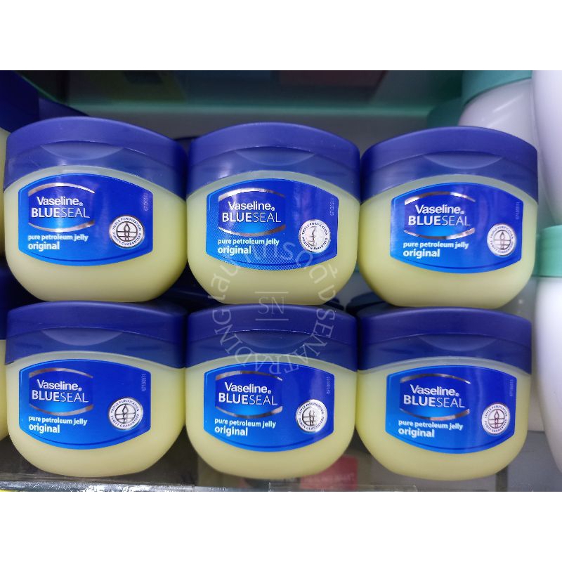 Vaseline blueseal pure petroleum Jelly Original (Vaseline) Volume 100 ml. | Shopee Singapore