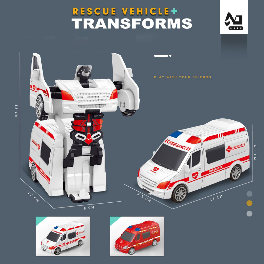 Children's Toys Toy Car Police Construction Vehicle Ambulance Brush Boy ...