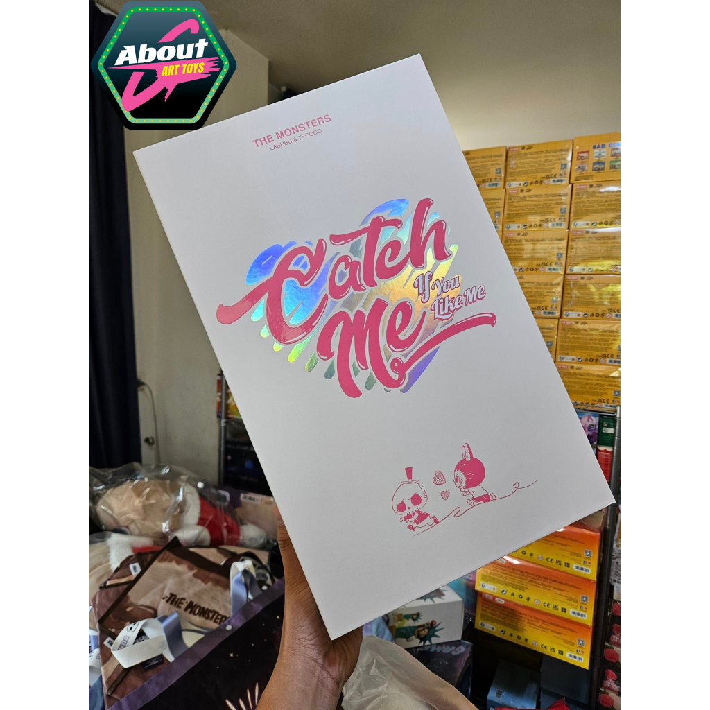 Labubu The Monsters Catch Me If You Like Vinyl Doll By Popmart | Shopee ...