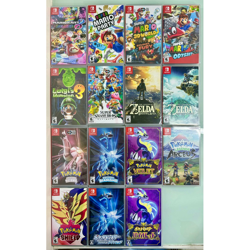 [Nintendo Switch] And Used Zelda Mario Pokemon Fire Emblem | Shopee ...
