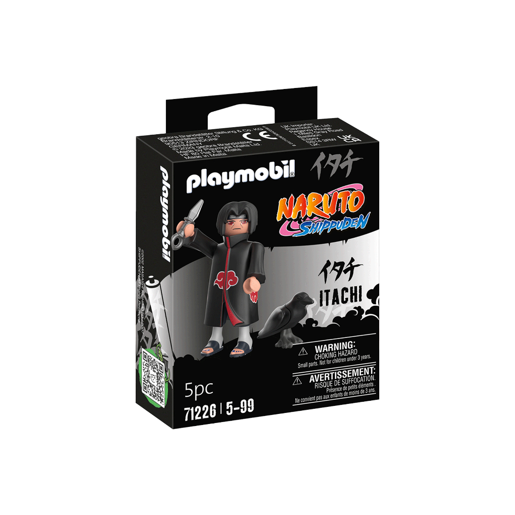 Playmobil 71226 Naruto: Itachi Akatsuki Figure Set Light | Shopee Singapore