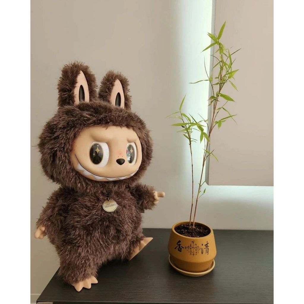 Labubu The monster Zimomo Big Satisfying Real 58cm | Shopee Singapore