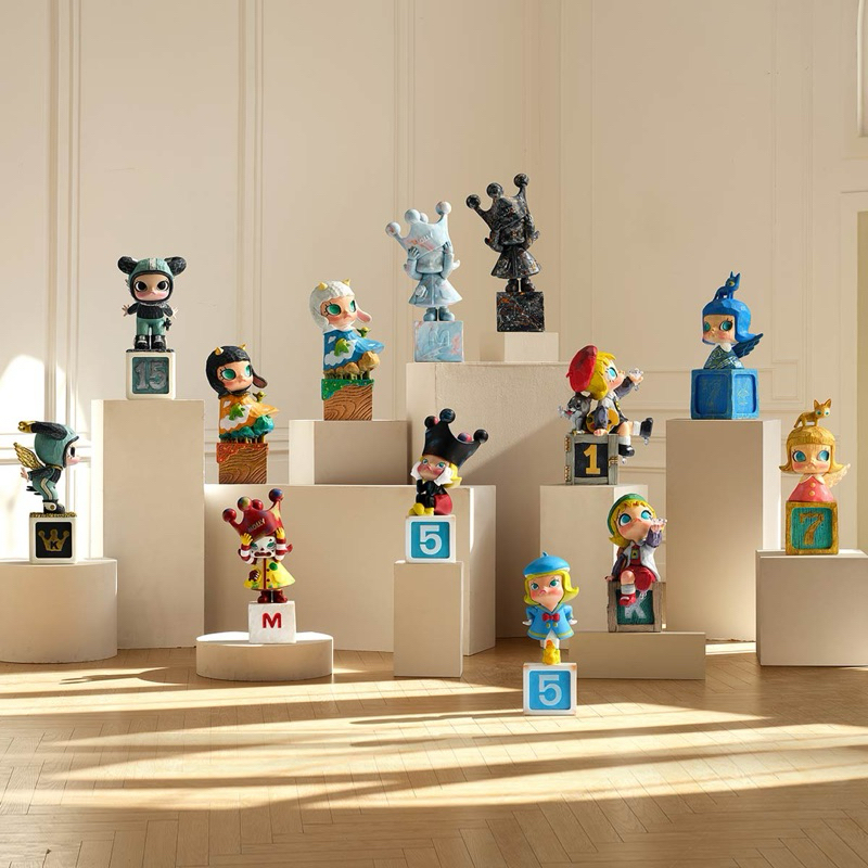 Use Code MOLLY Anniversary Statues Classical Retro2 POP MART Identify ...