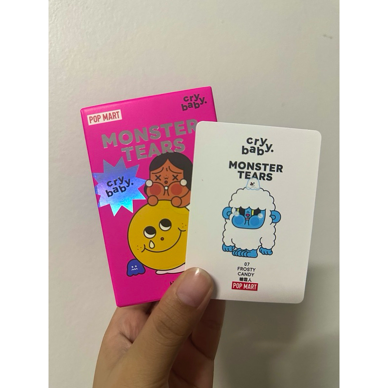 POP MART x CRYBABY Monster Tears Series Figures | Shopee Singapore