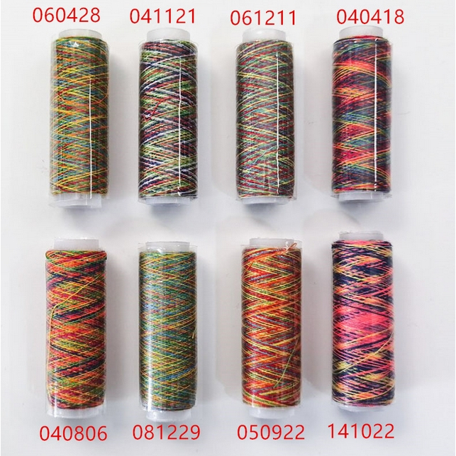 Iridescent Sewing Thread 8 Colors 110 m Long. (1 Bulb) | Shopee Singapore