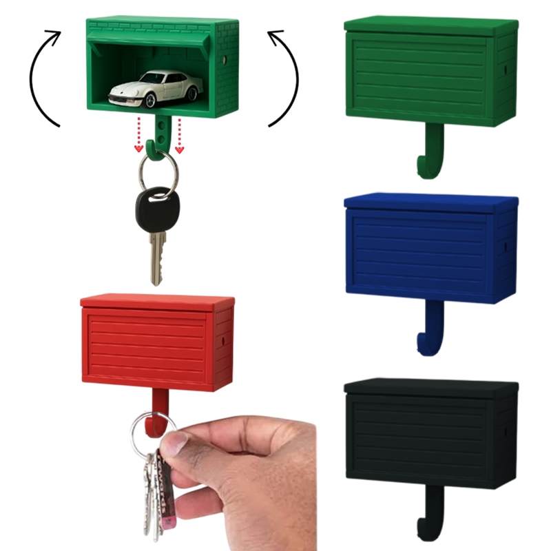 3d Printed Wall-Mounted Key Box With Self-Adhesive For Car Lovers (Not ...