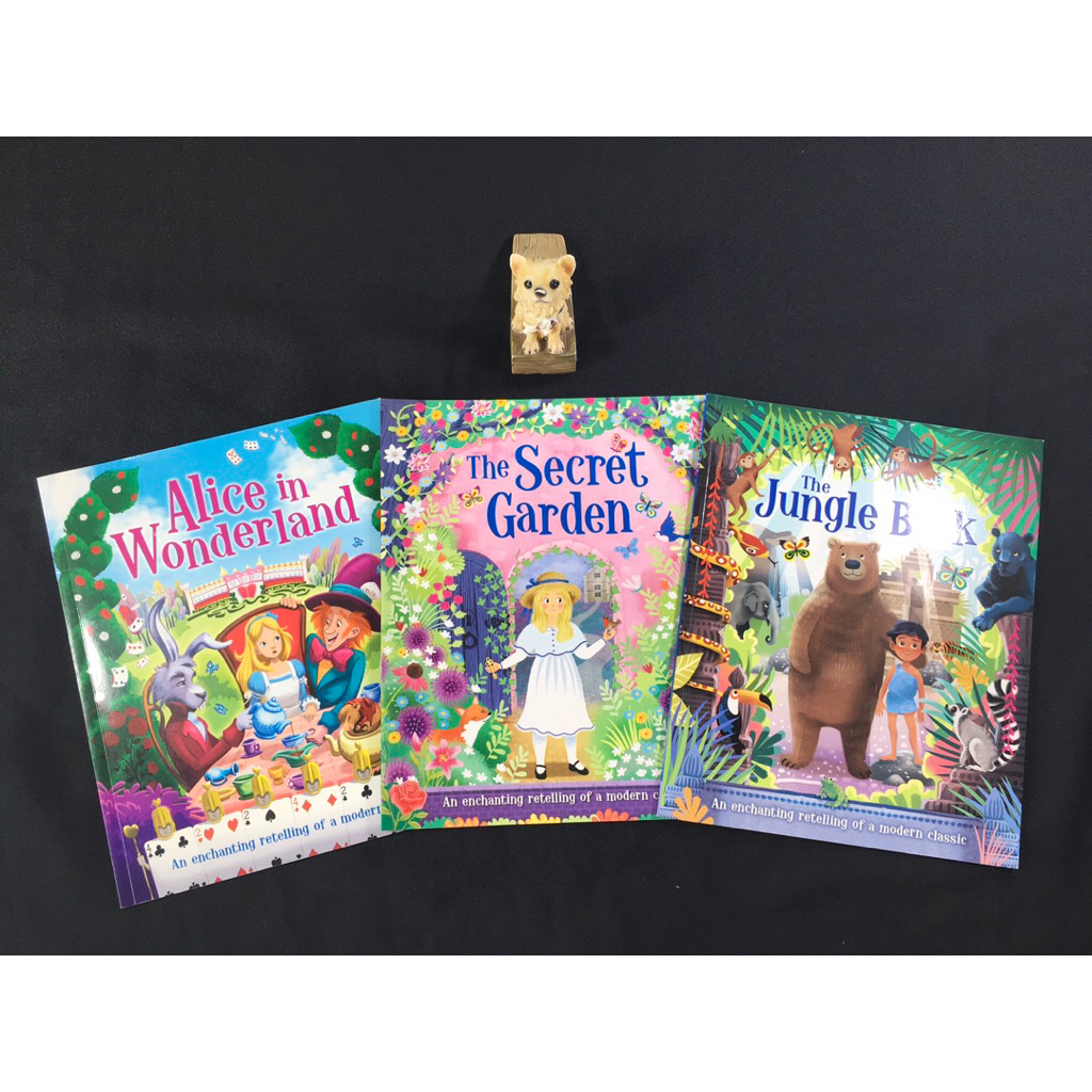 Alice in Wonderland Wizard of Oz The Jungle book The Secret Garden ...