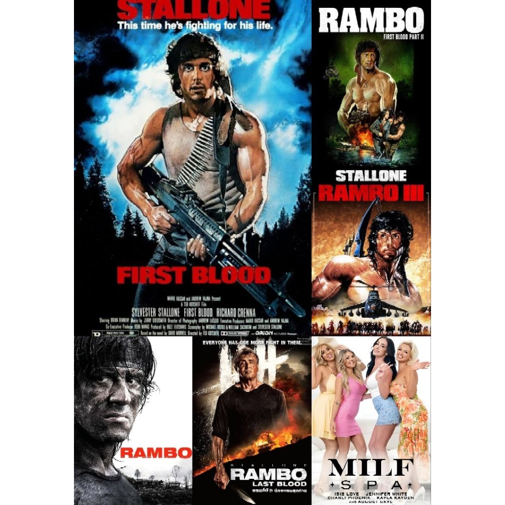 DVD/ USB Flash drive Rambo 1 First Blood (1982) The Dead Warrior ...