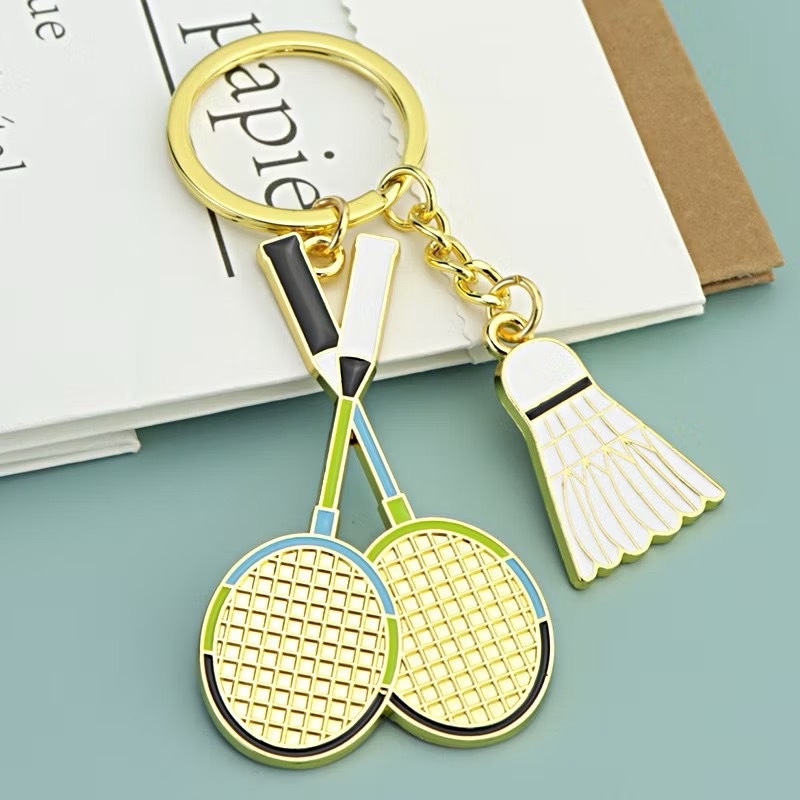 Premium Badminton Racket Keychain | Shopee Singapore