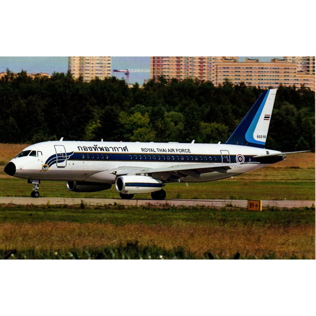 DECAL SAIMSCALE Water Scale 1/144 Superjet SSJ-100 ROYAL THAI AIR FORCE ...