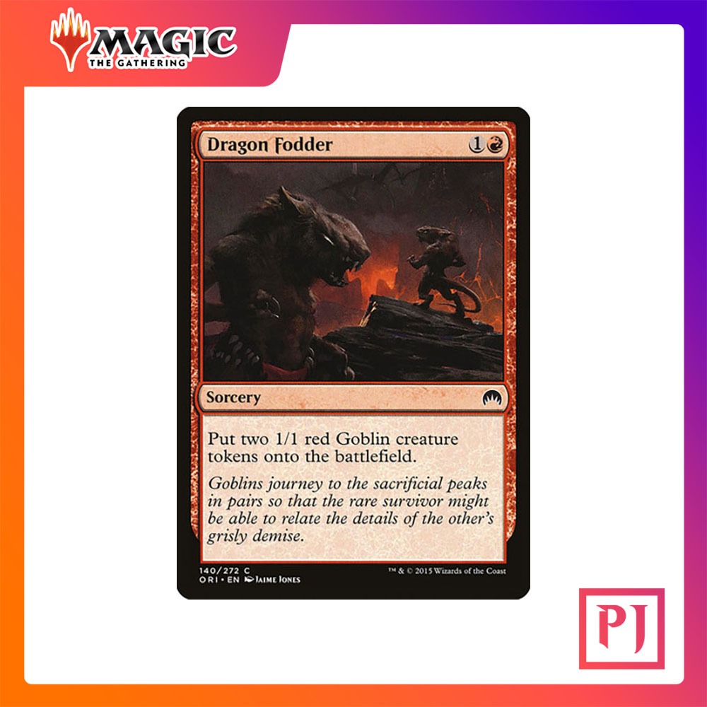 [MTG] Dragon Fodder [ORI] [RED] [COMMON] [NORMAL] [ENG] (Magic Card ...
