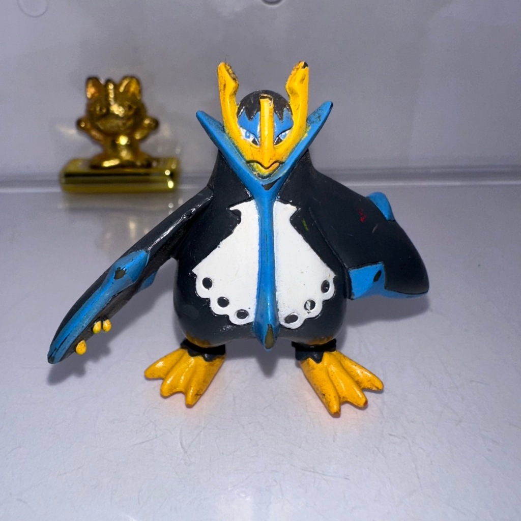 Empoleon Pokemon Figure Tomy Defects Him 0395 Model | Shopee Singapore
