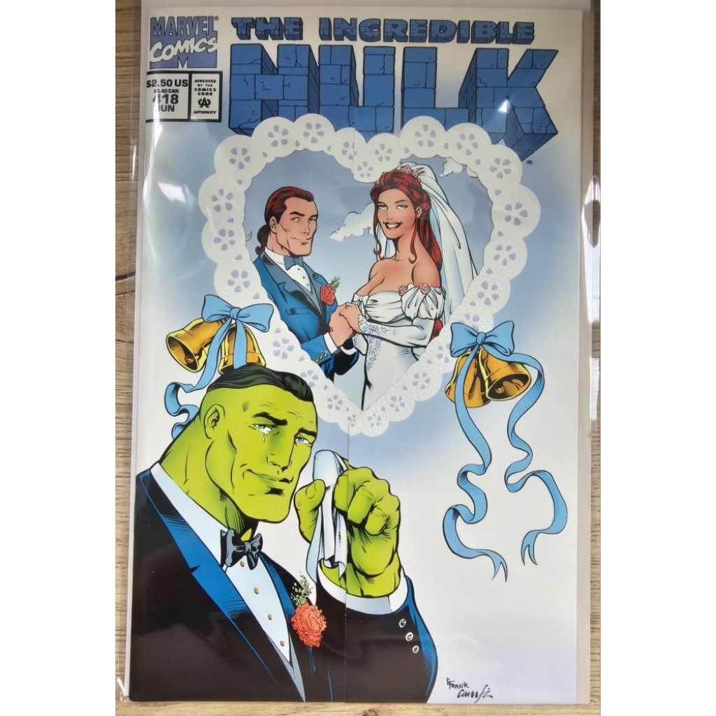 the Incredible Hulk 418 (Marvel 1994) – Rick Jones Marries Marlo & 1st ...
