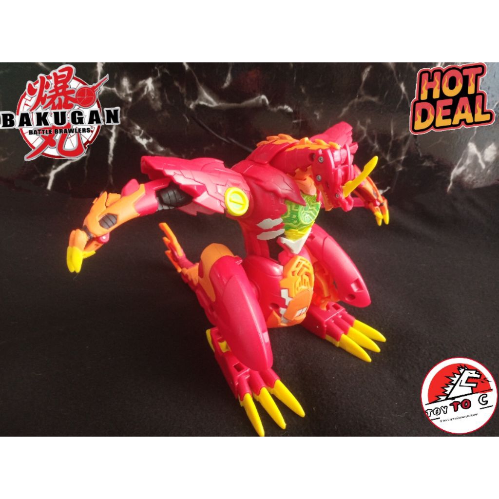 Bakugan Baku Ex-001 Figure We Shavey Maximum-DRAGONOID MAXIMUS Action (Without Wings) | Shopee ...