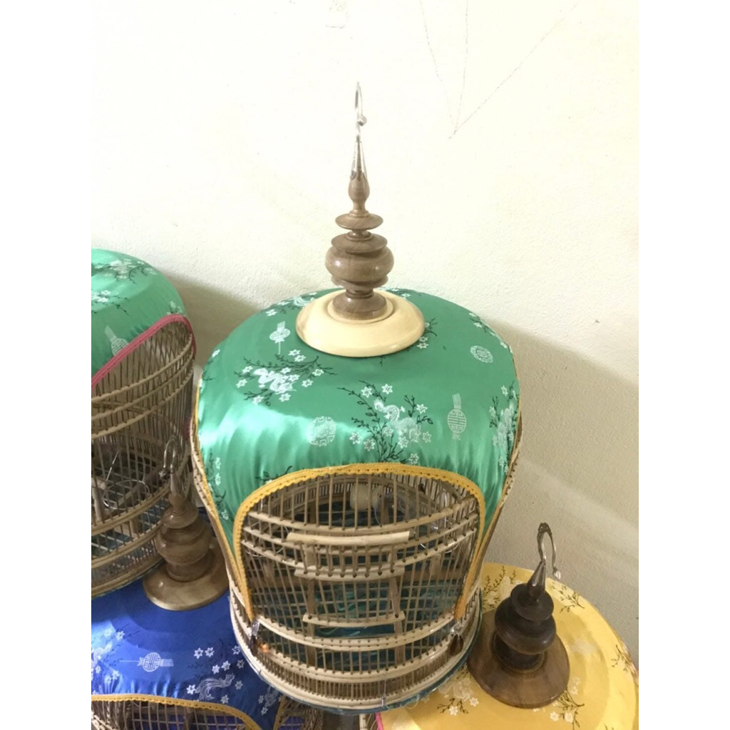 Java Bird Cage Small Horn Side Open Door Made From Real Rattan Cages ...