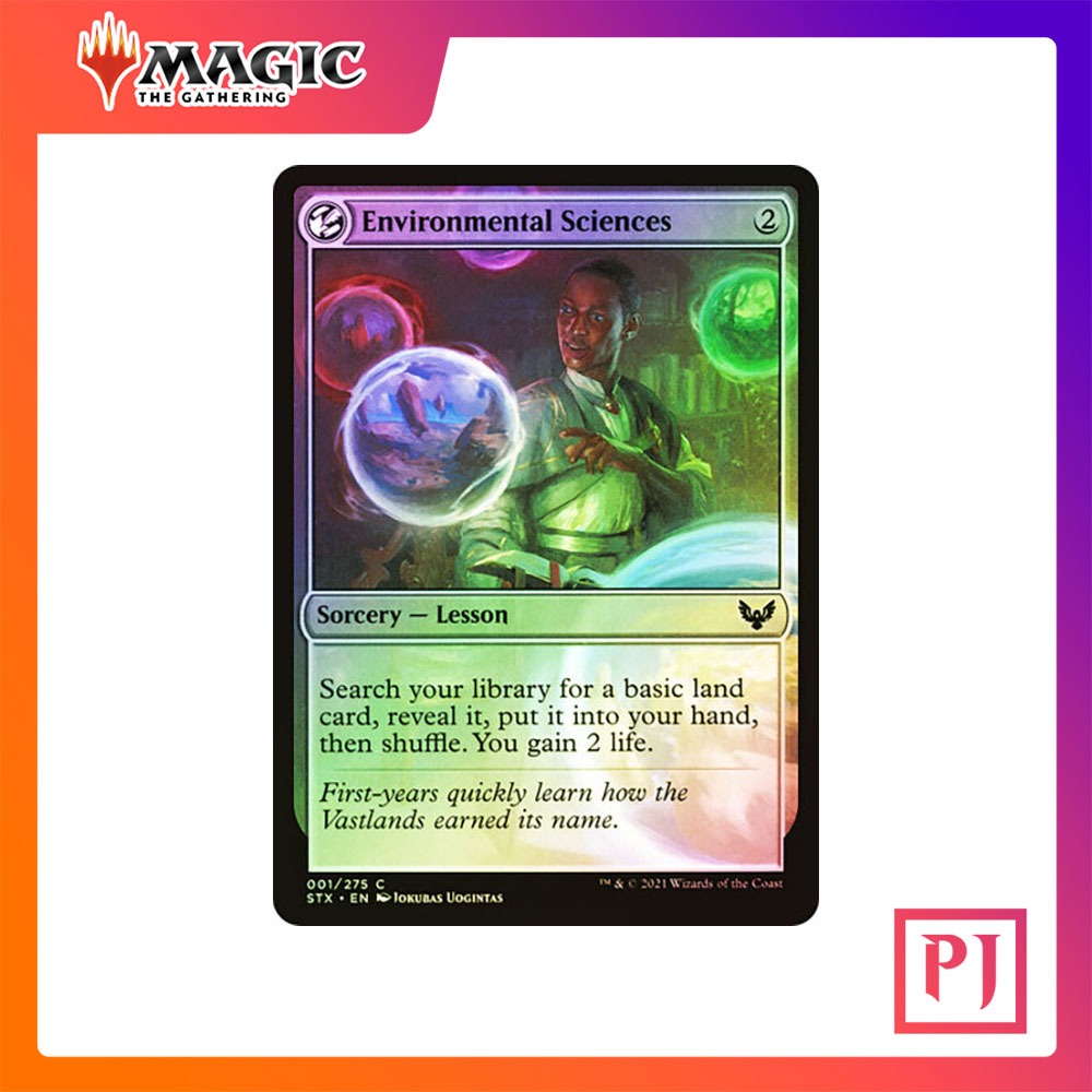 [MTG] Environmental Sciences [STX] [CLEAR] [COMMON] [FOIL] [ENG] (Magic ...