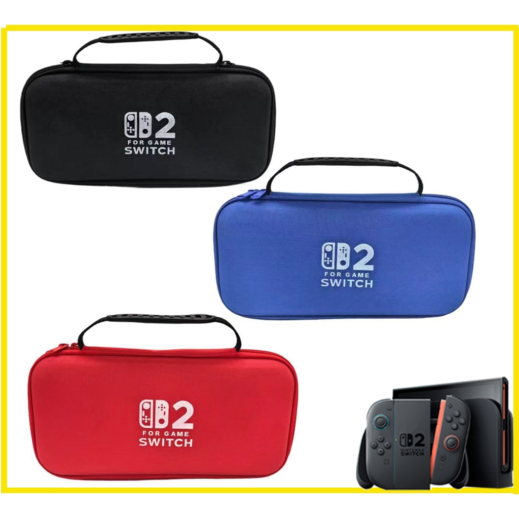 Nintendo Switch 2 Protective Case Game Player Switch2 Storage Carry Bag EVA logo NS2 | Shopee ...