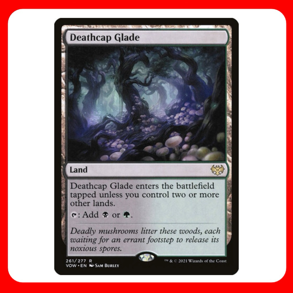[MTG] Deathcap Glade [VOW] [LAND] [RARE] [NORMAL] [ENG] (Magic Card ...