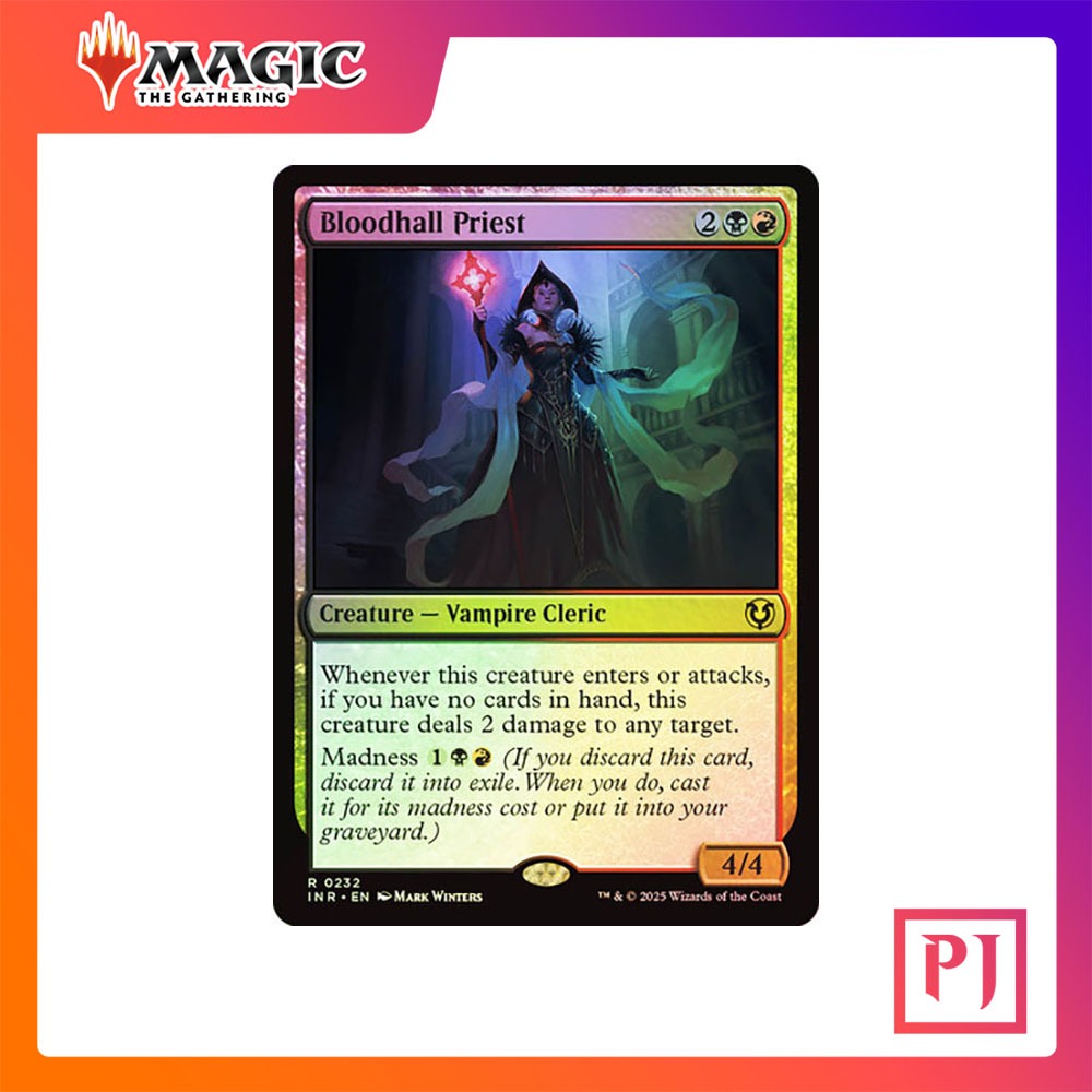 [MTG] Bloodhall Priest [INR] [MULTI] [RARE] [FOIL] [ENG] (Magic Card ...