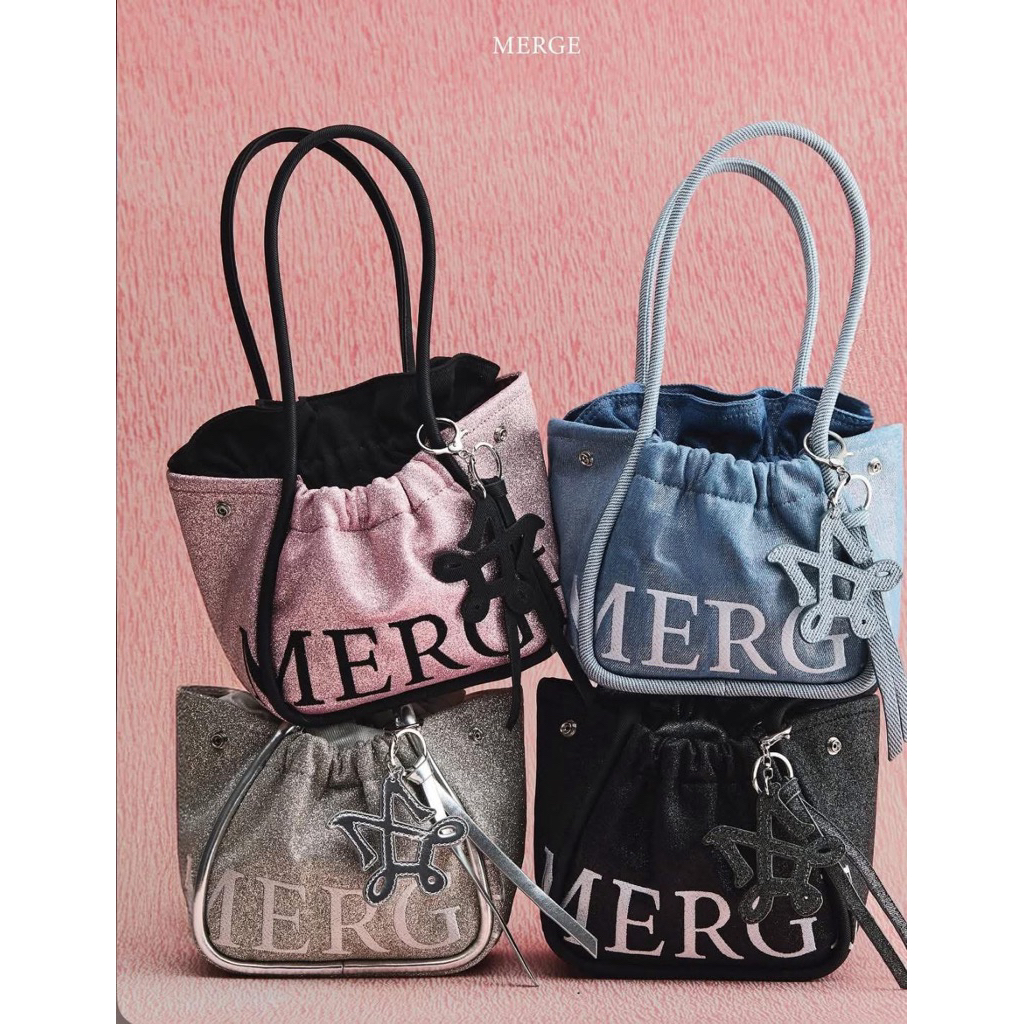 Madam For Review !! MERGE: A DAY BAG MINI-GLITTER All Colour ...