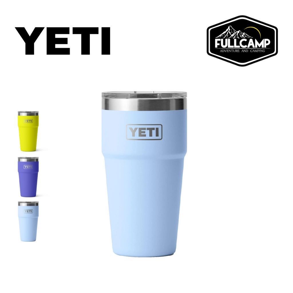 YETI Rambler 20 Oz Stackable Cup with MagSlider Cold Storage | Shopee ...