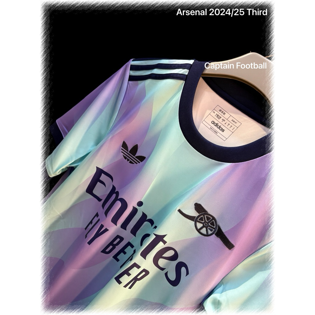 Arsenal 24/25 Football Team Shirt (Third) Fan Grade (Replica) | Shopee ...