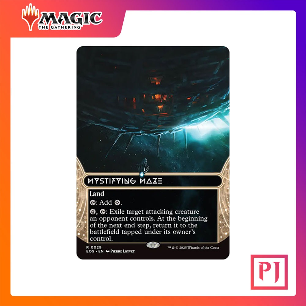 [MTG] Mystifying Maze (029) (Borderless) [EOS] [LAND] [RARE] [NORMAL ...