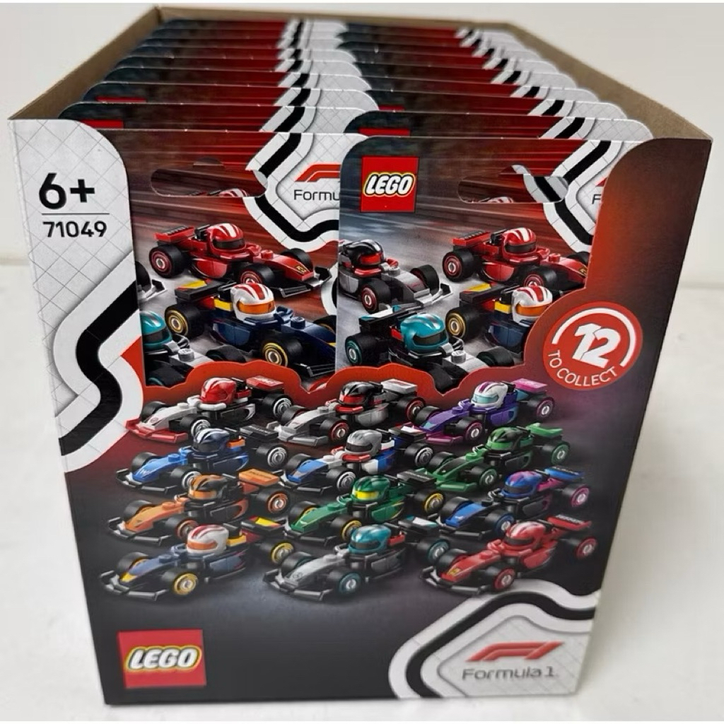 Lego 71049 F1 Collectible Race Cars (Complete 36 Per Box) | Shopee ...