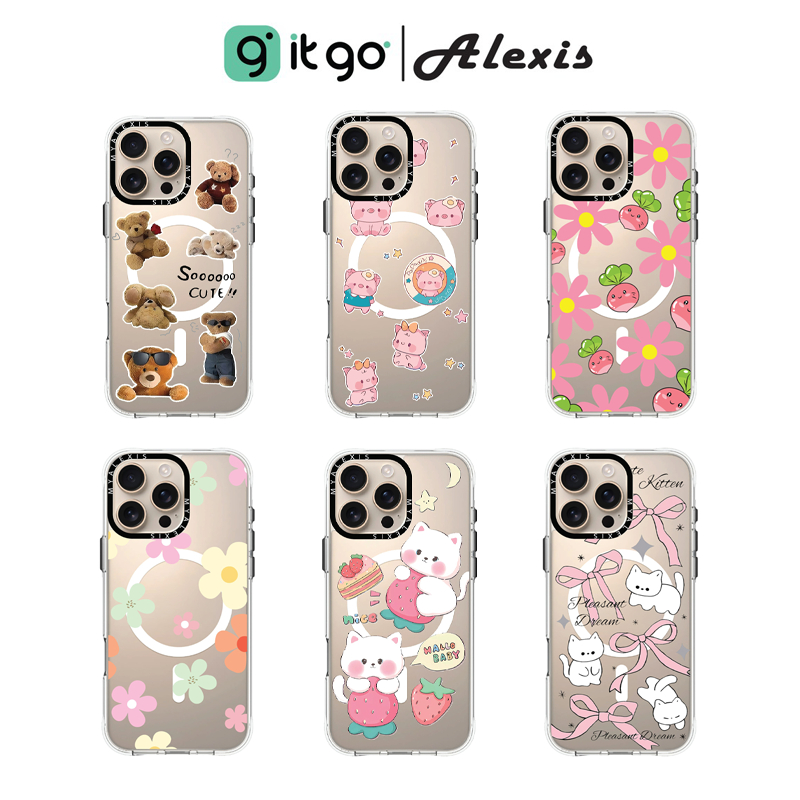 Alexis Cartoon ST Clear V.1.2 Case More Cute Better Than Ever! | Shopee ...