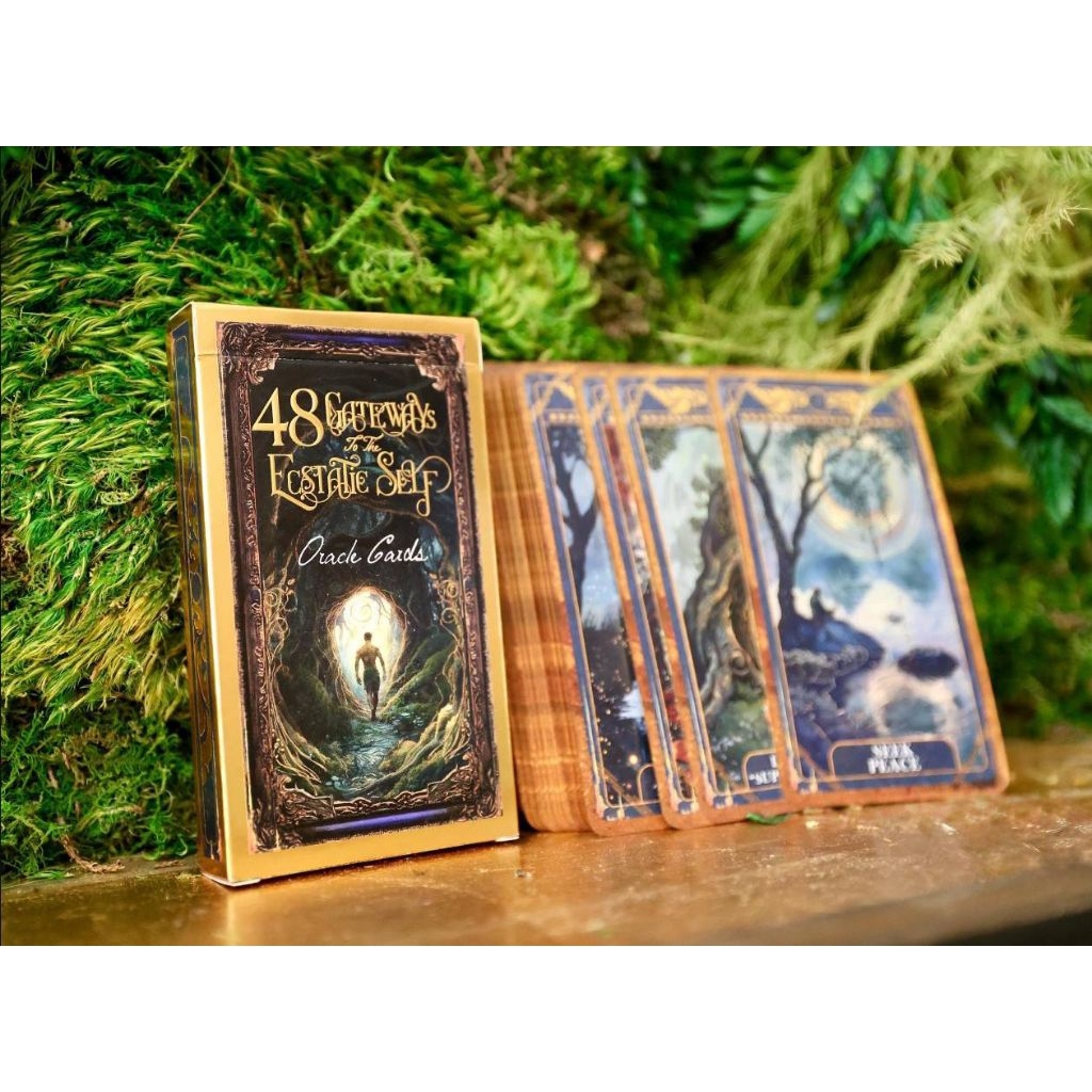 48 Gateways to Ecstatic Self Oracle Deck Authentic Cards With Gold Edge ...