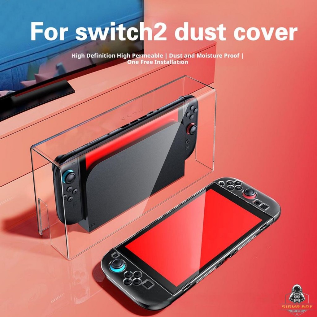 Clear Acrylic Box Game Console Cover for Nintendo Switch 2 (2025 Model ...