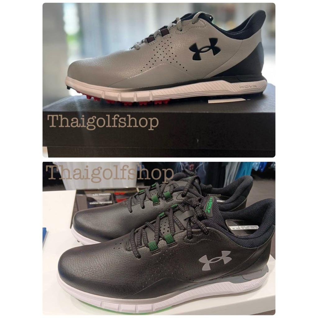 UA Drive Fade Spikeless Men's Wide Golf Shoes Black | Shopee Singapore