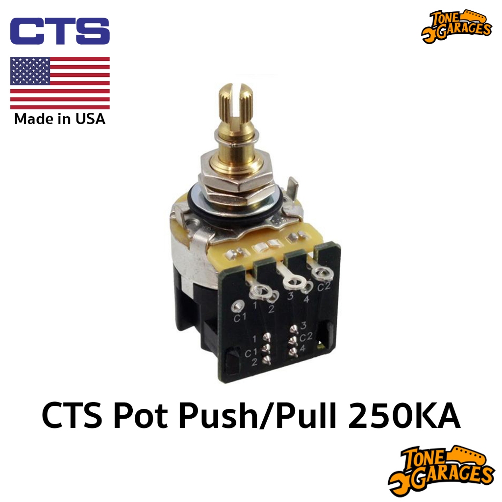 CTS 250KA Push/Pull Pot EP-5585 Made in USA | Shopee Singapore