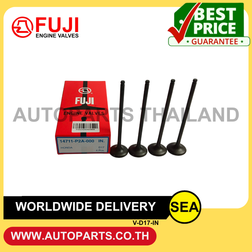 FUJI Intake Valve Exhaust D16Y D17A CIVIC '96-05 Grinding Shoulder ...