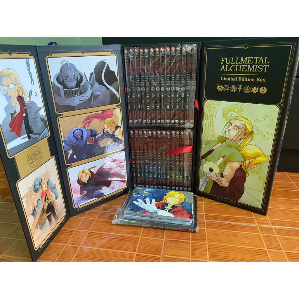 FULLMETAL ALCHEMIST LIMITED EDITION BOX BOXSET Complete Of 27 Volumes ...