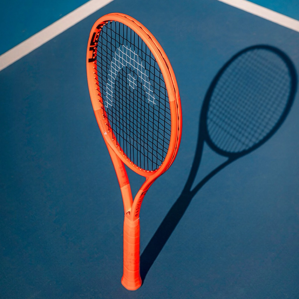 Head Radical Elite 2025 Grip2 Tennis Racket (With Orange Strings And ...